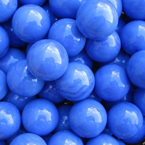 MoonMarble.com - Opaque Blue 1"