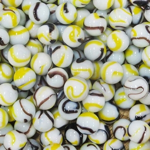 Target Marbles, 5/8" diameter or 16mm