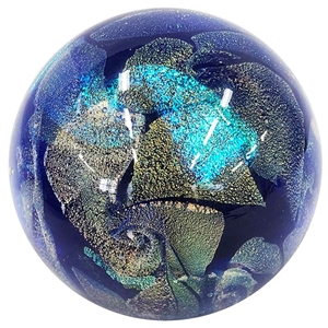 MoonMarble.com - Glass Eye Studio Paperweight - "Northern Lights ...